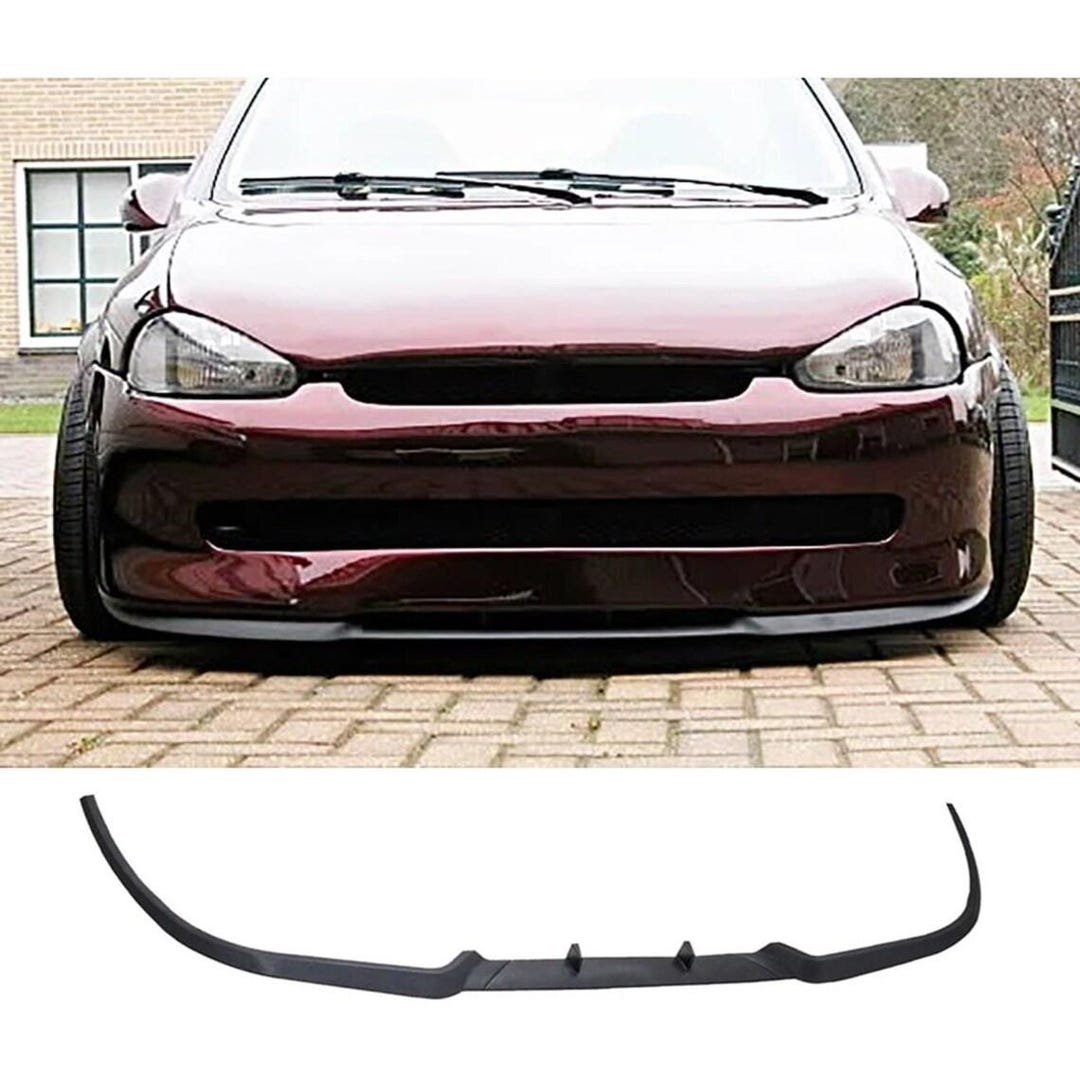 For Opel Corsa B CUPRA R Front Bumper Lip Car Accessories Spoiler ...