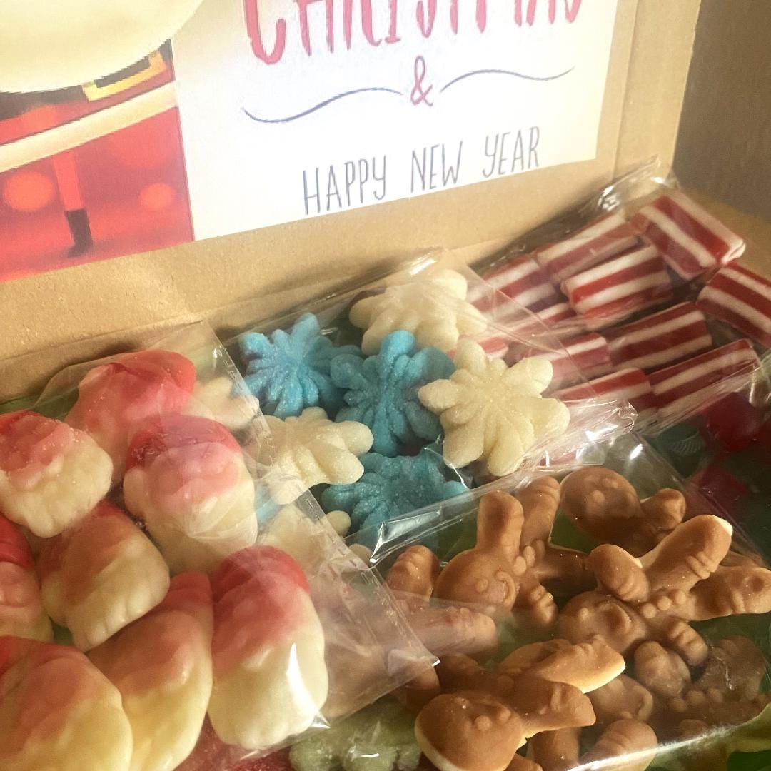 Christmas Sweets Letterbox Sweets Christmas Gift Xmas Sweets Christmas ...