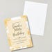 YELLOW FLORAL BIRTHDAY Party Invitation - Editable Elegant Flower ...