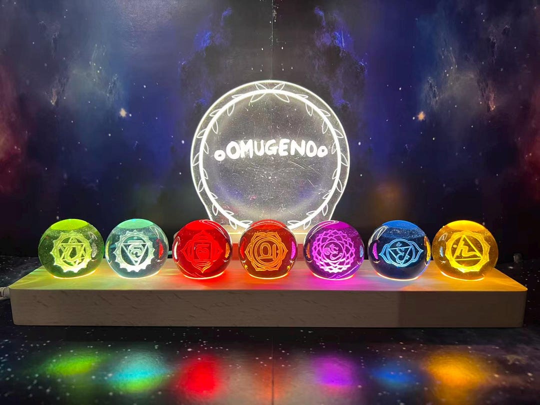 Mothers Day 2026 7 Chakra Relaxing Meditation Marble Spheres Galaxy ...