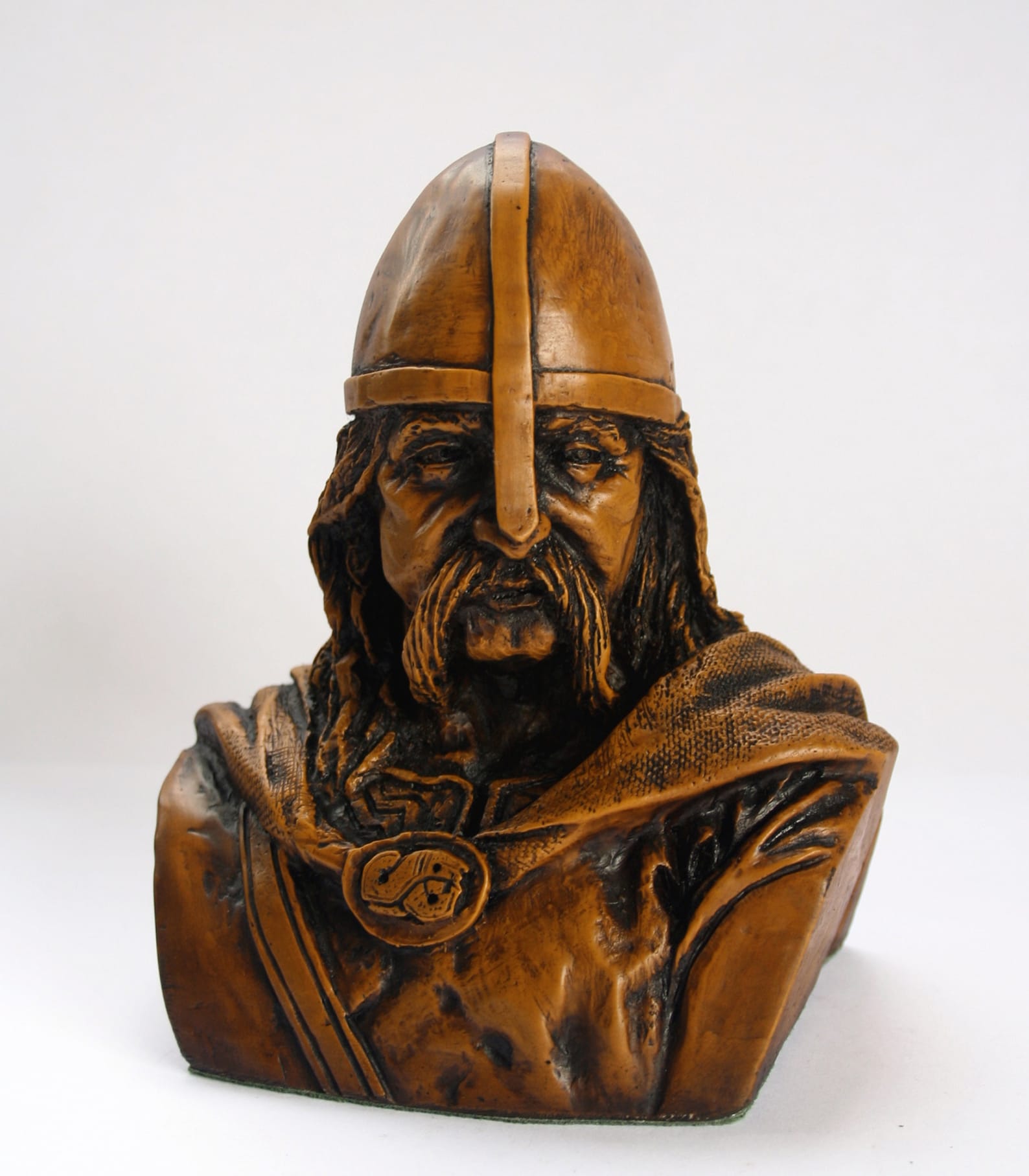 Viking Bust Pagan Norse Hand Crafted Ornament Ragnar Lothbrok - Etsy