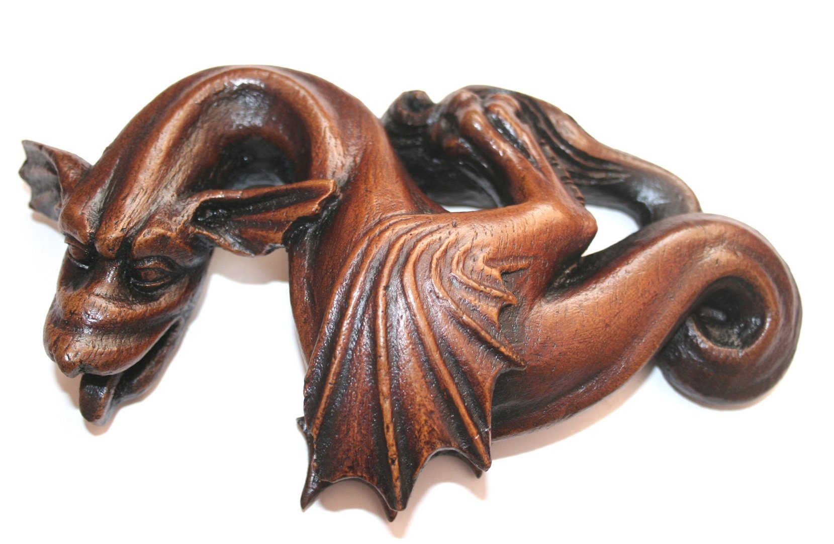Dragon reproduction Medieval Misericord Carving. - Etsy UK