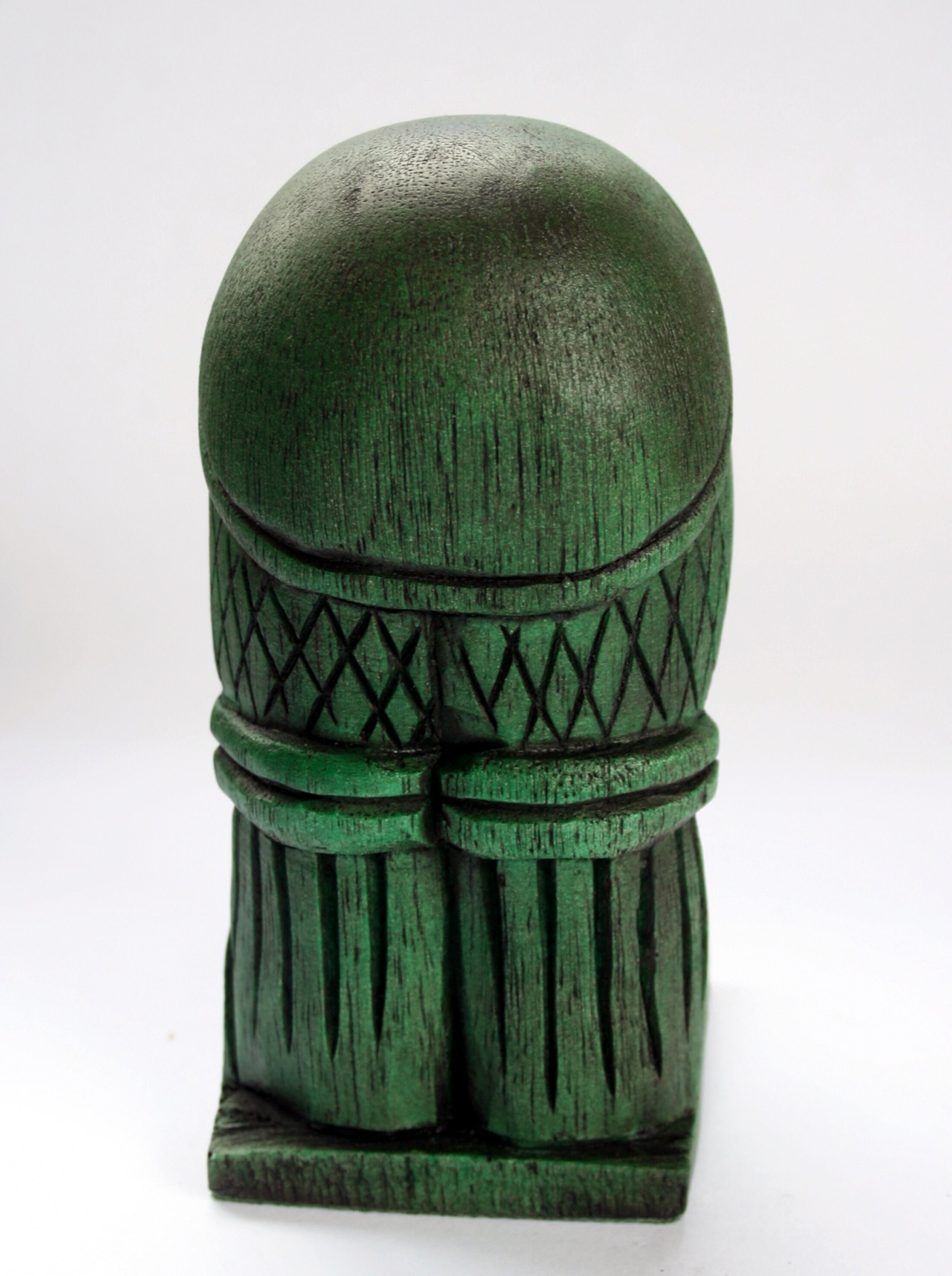 Viking Head Reproduction Oserberg Cart Museum Ornament Carved Norse ...
