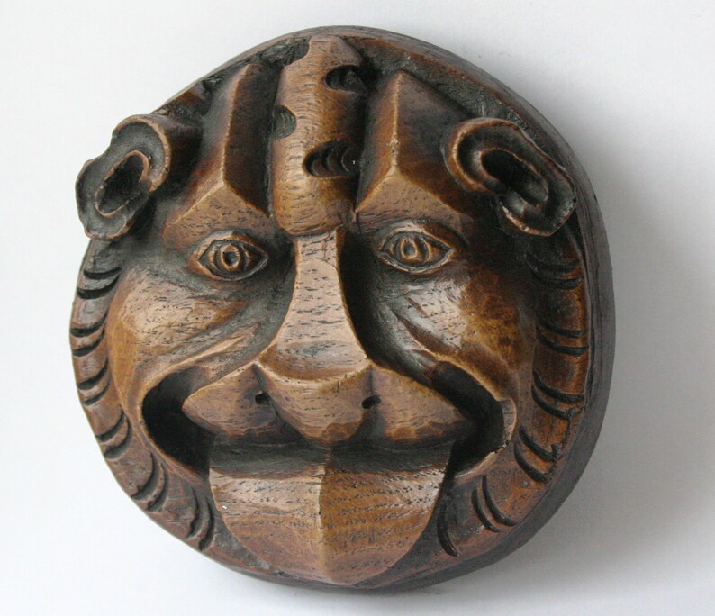 Gothic Lion Mask Reproduction Medieval Ripon Cathedral - Etsy