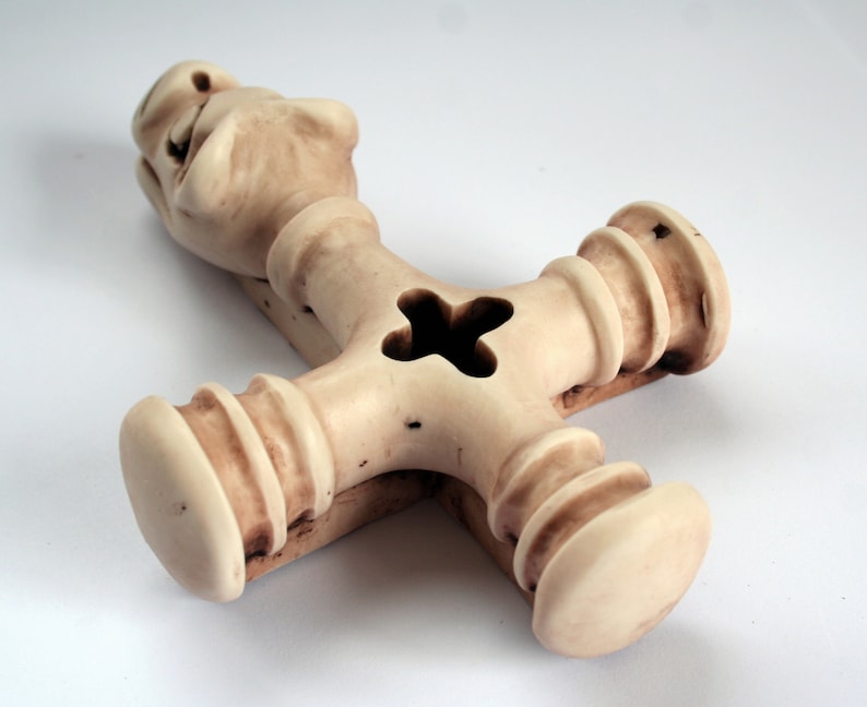 Thor's Hammer Viking Cross Reproduction Icelandic Pagan Dragon Ornament ...