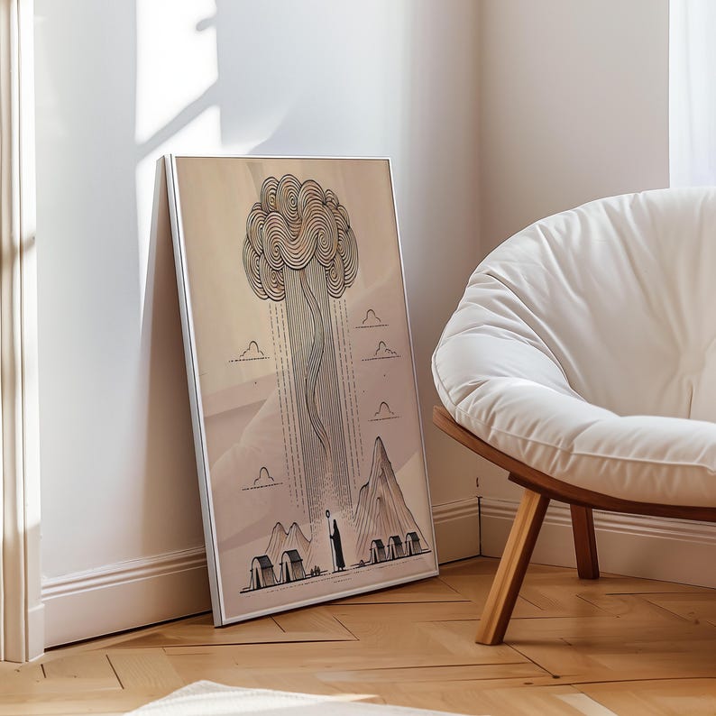 Elijah on Mount Carmel, PHYSICAL PRINT!, Burnt Offering, Prophet Elijah ...