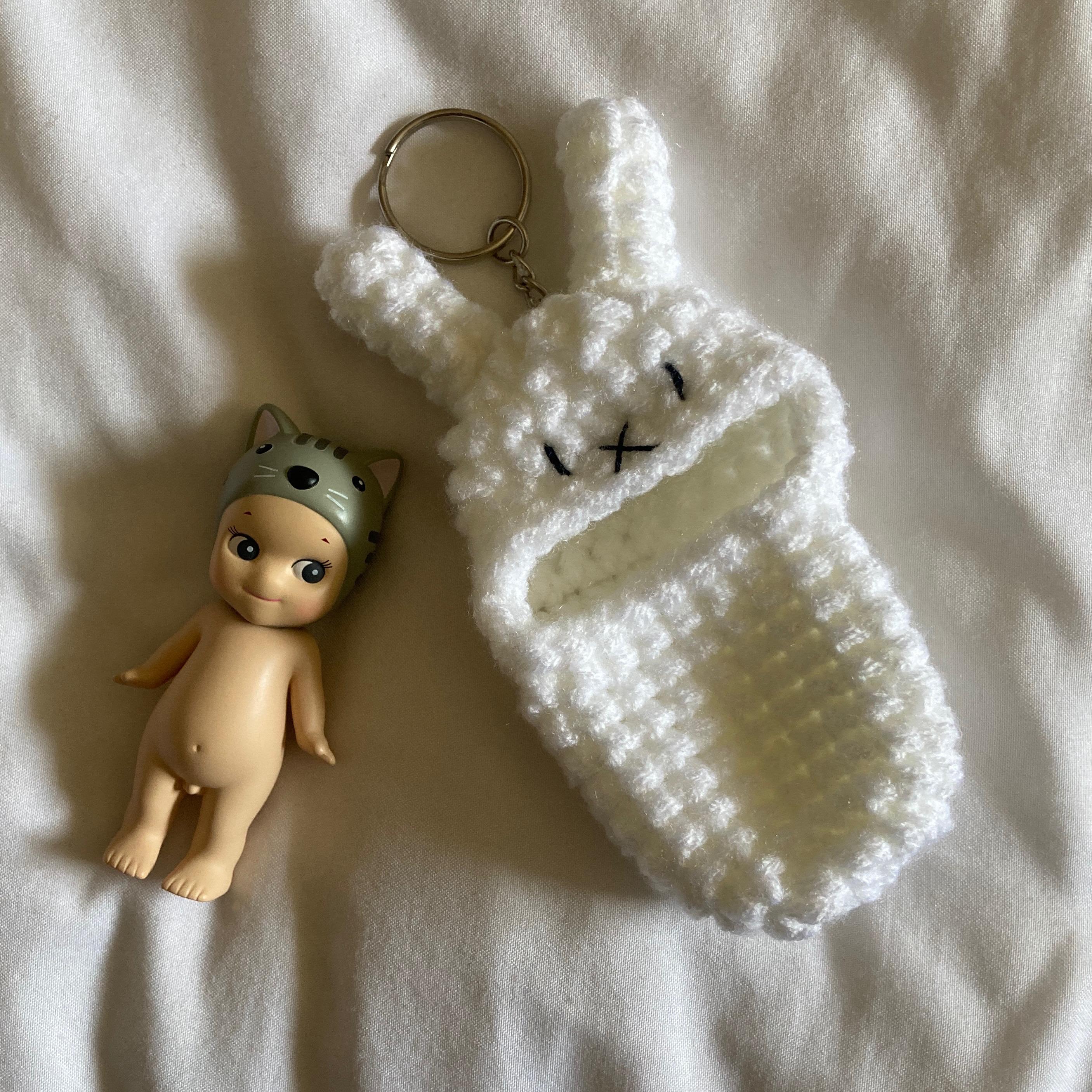 Crochet Sonny Angels Keychain Holder | Cute Handmade Crochet Bunny ...