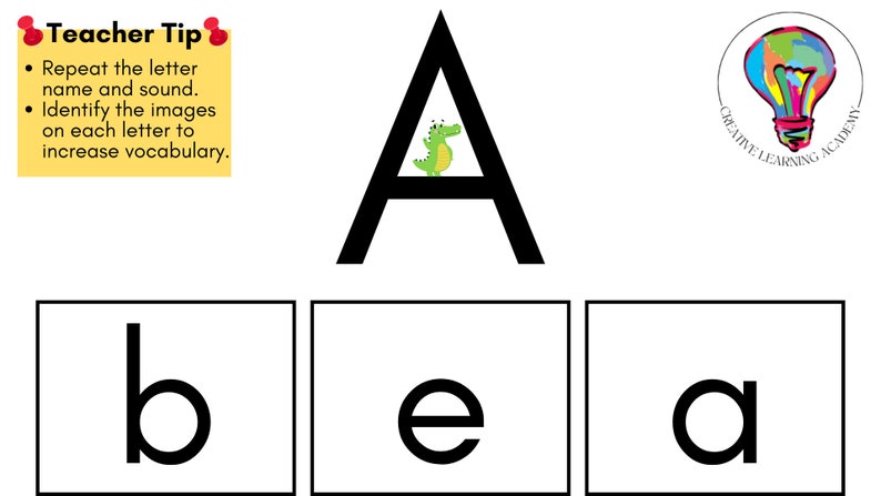 Errorless Task Box-matching the Alphabet - Etsy
