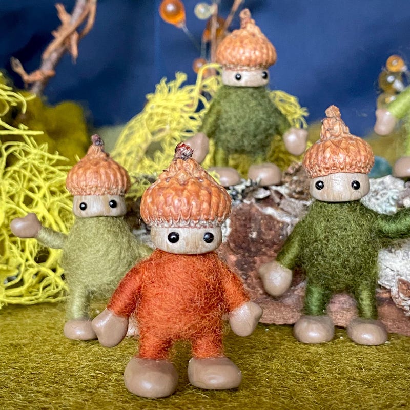 Miniature Acorns - Etsy