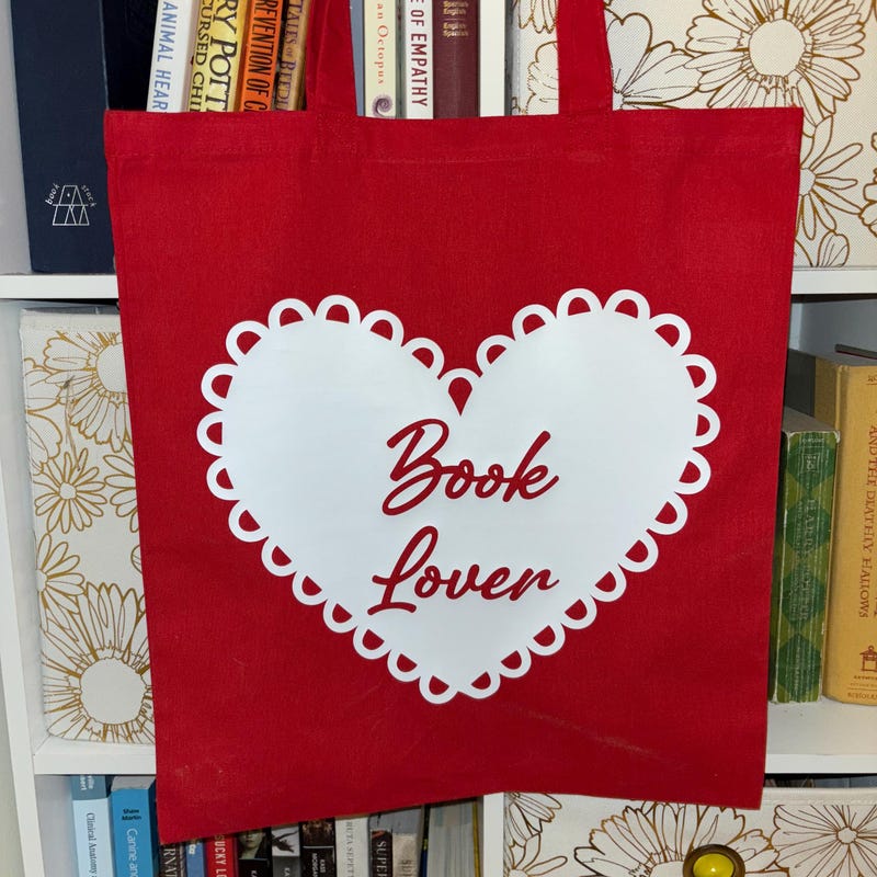 Book Lover Bag - Etsy