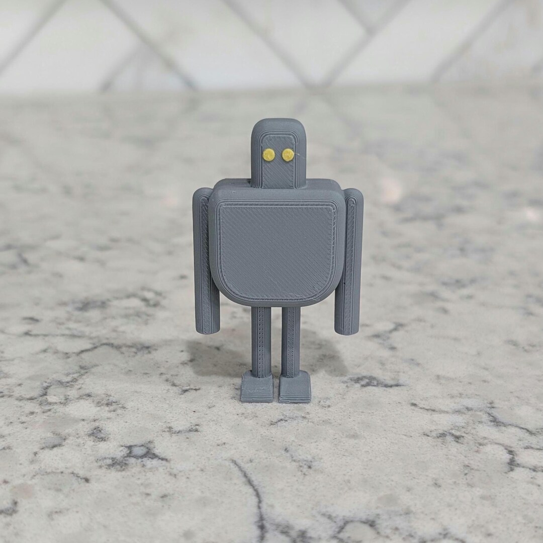 3D Printed Roz the Robot - Etsy
