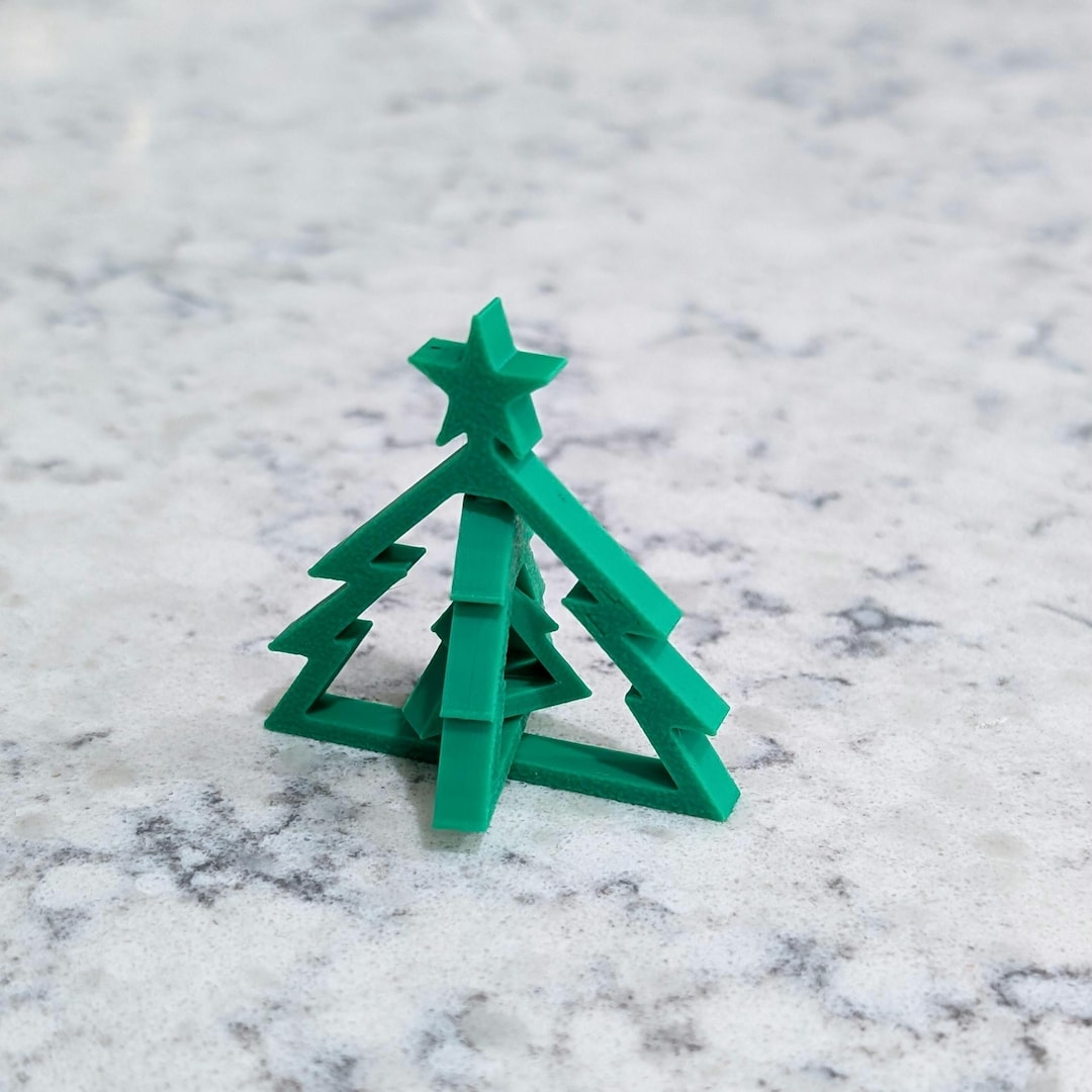 3D Christmas Tree Fidget Toy Stocking Stuffer - Etsy