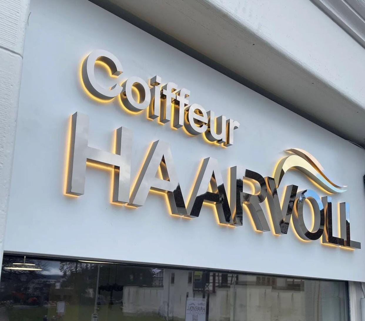 Personalized 3D Business Signage Custom Illuminated Logo Wall Art Eye ...