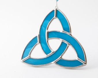 Blue Glass Knot - Etsy