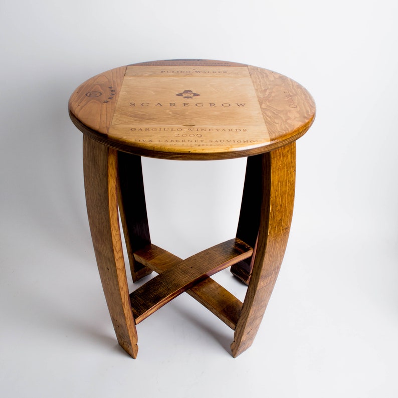 Wine Crate Side Table - Etsy