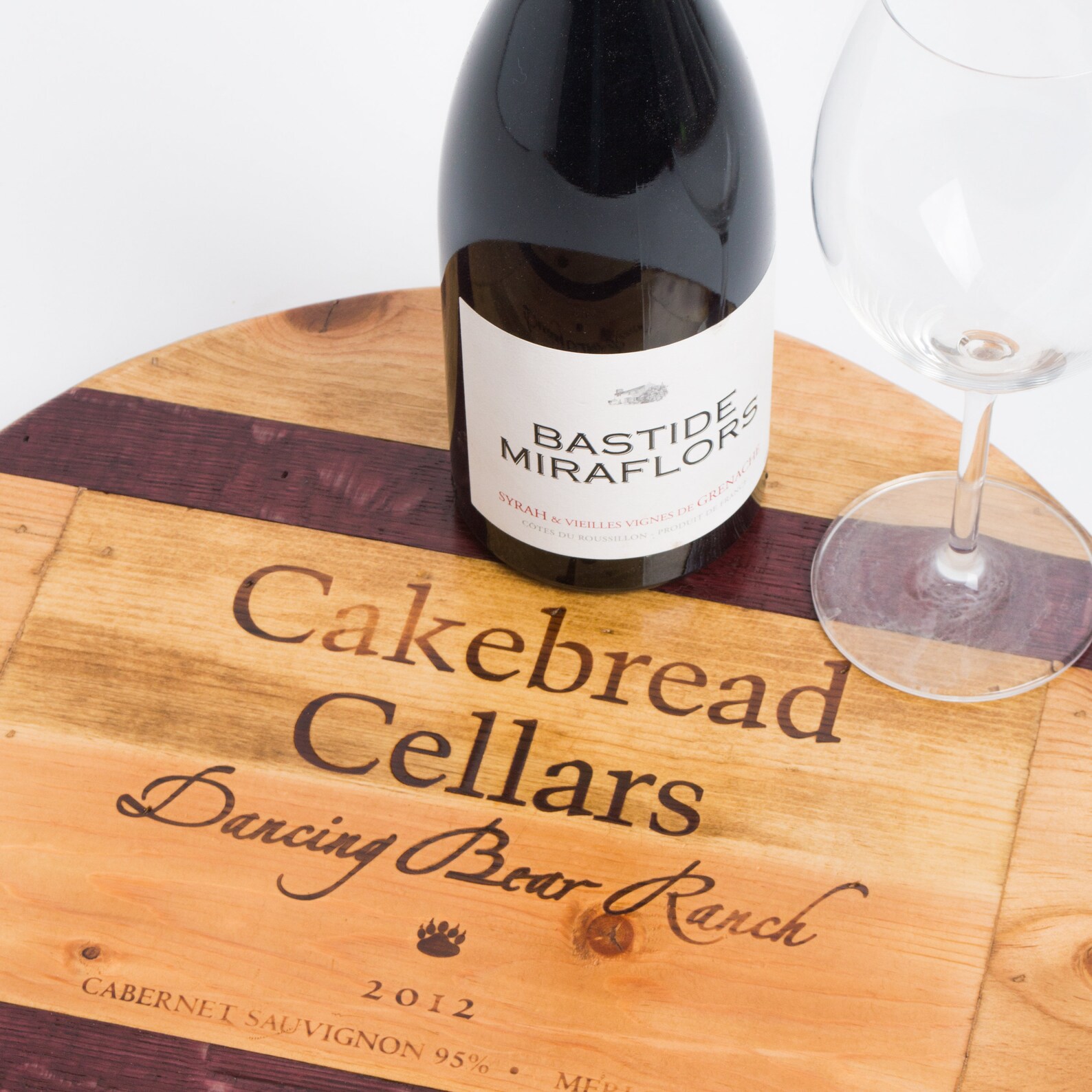 Cakebread Cellars Dancing Bear Ranch Lazy Susan With Wine - Etsy