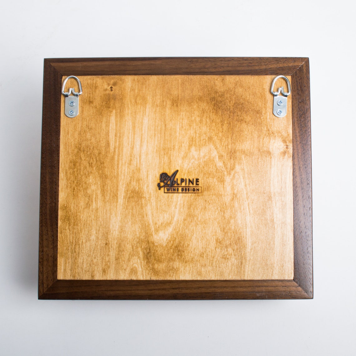 Nickel & Nickel Wine Crate Key Hook, Satin Nickel Hooks - Etsy