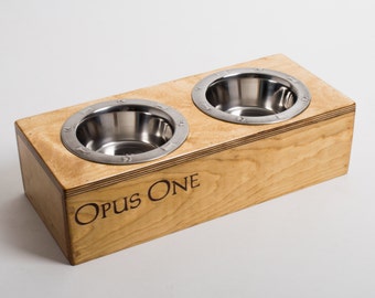 Brown China Dog Bowl - Etsy UK