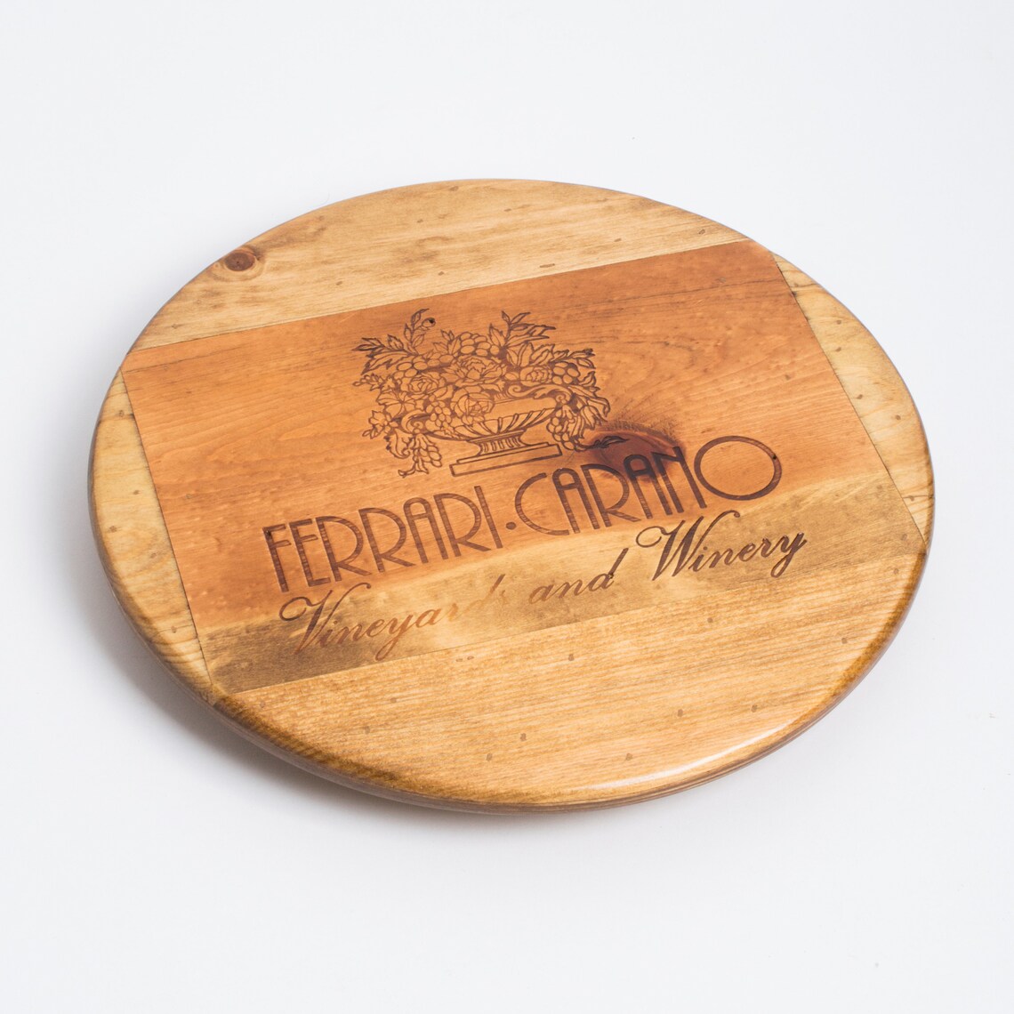 Ferrari Carrano Wine Crate Lazy Susan - Etsy