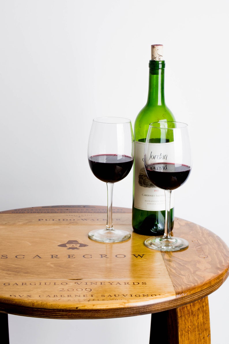 Wine Crate Side Table - Etsy