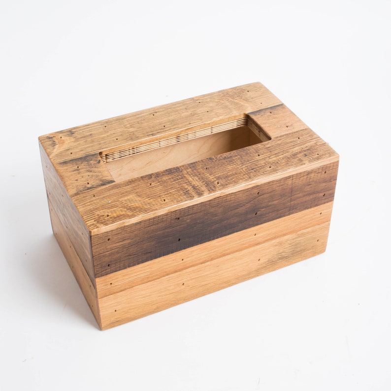 Wine Barrel Oak Tissue Box, Choice of Size - Etsy