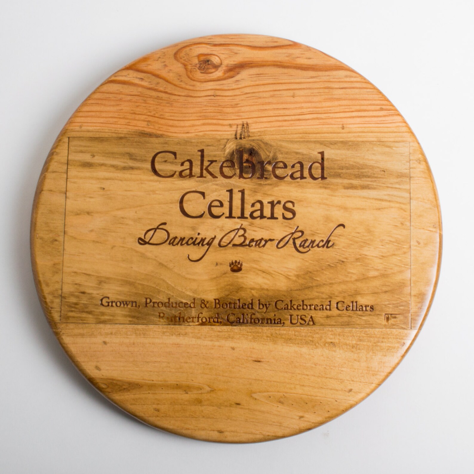 Cakebread Cellars Dancing Bear Ranch Lazy Susan Choice of - Etsy