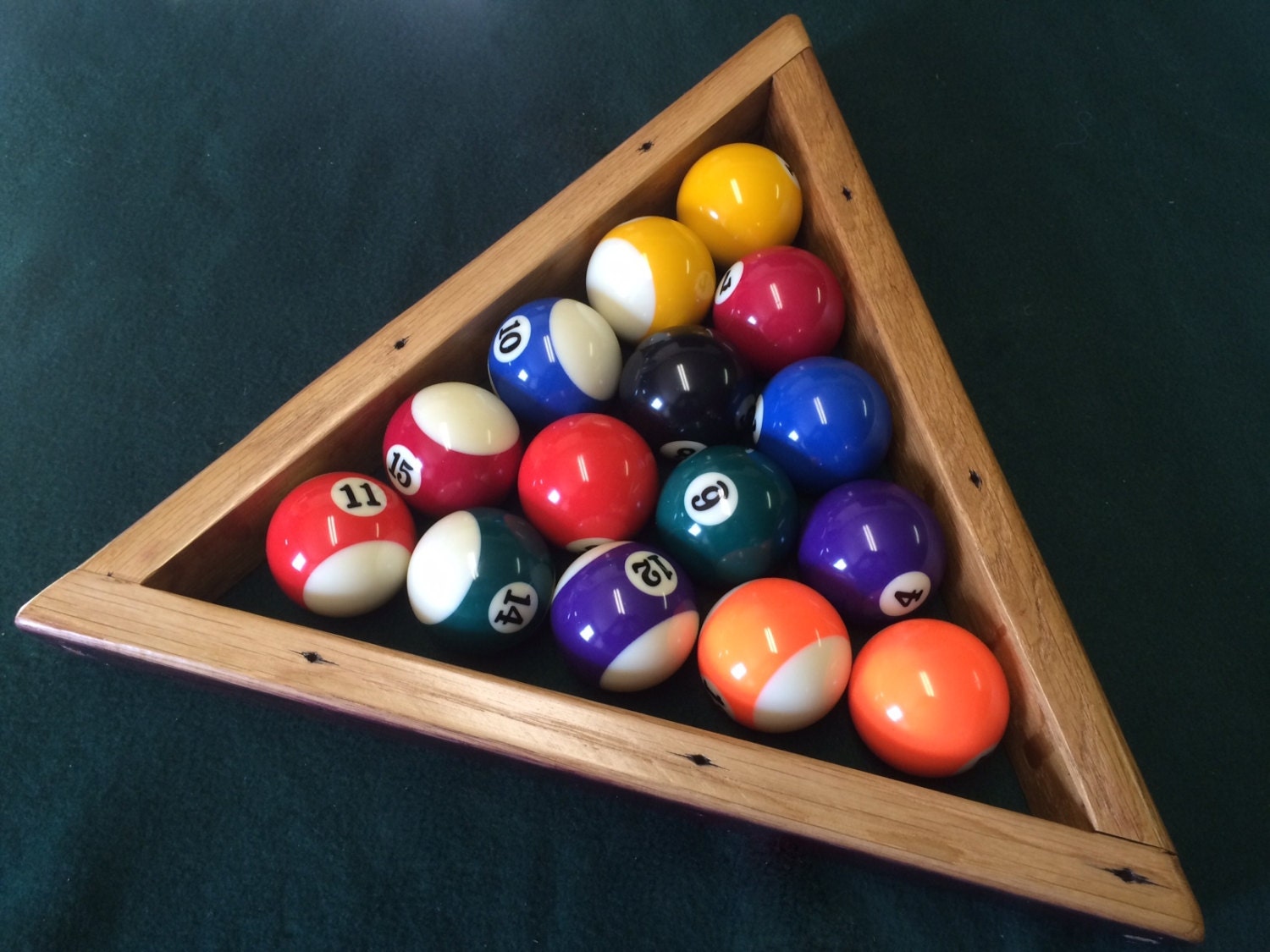 Wine Barrel Pool Triangle | Etsy