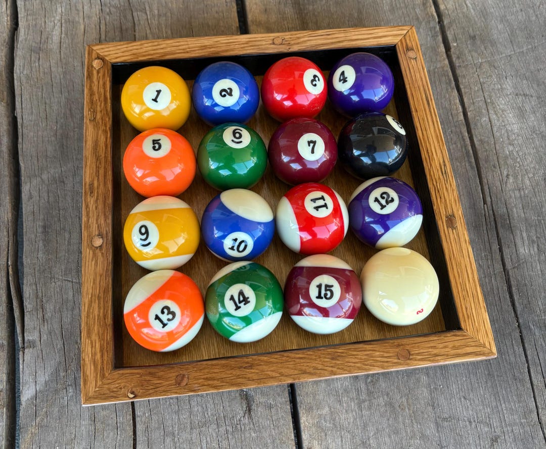 Barrel Stave Billiard Ball Storage Tray - Etsy