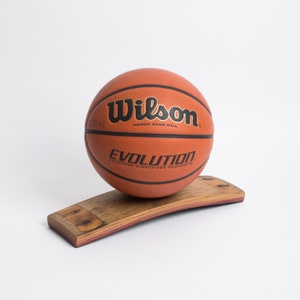Wine Barrel Basketball Display Stand - Etsy