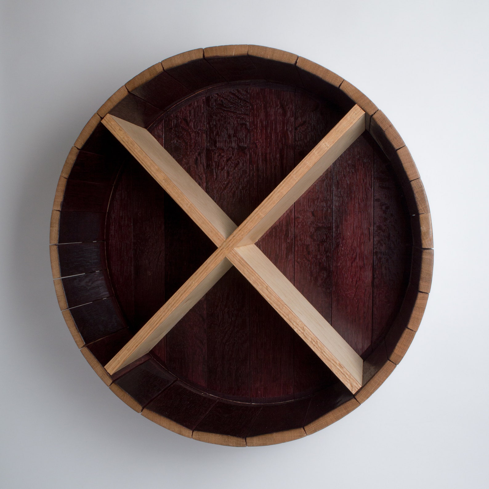 Wine Barrel Storage Shelf - Etsy