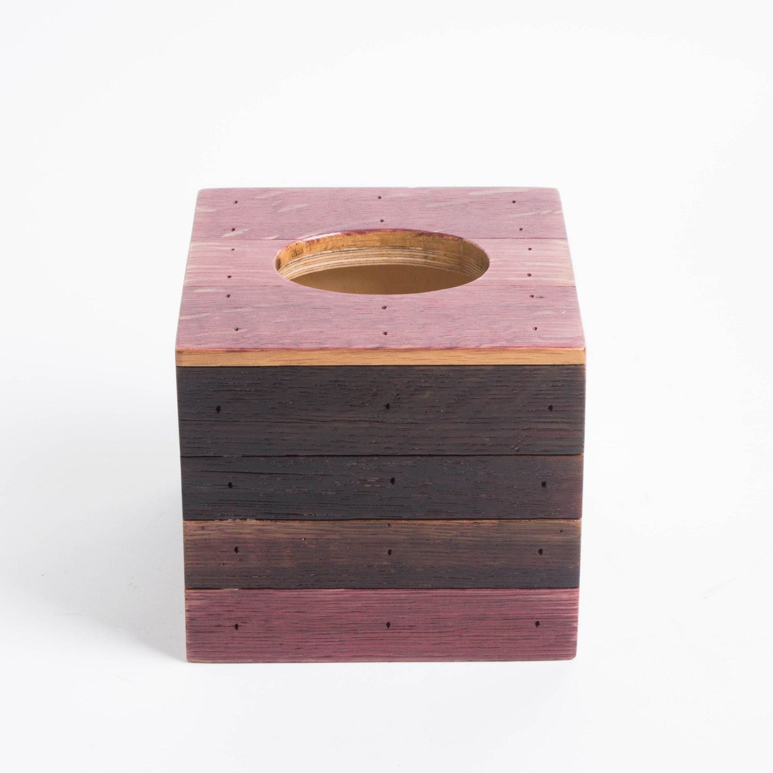 Wine Infused Barrel Oak Tissue Box, Choice of Size - Etsy