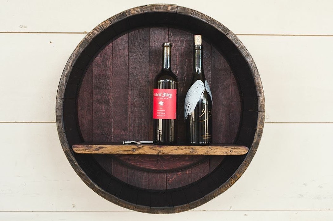Wine Barrel Shelf - Etsy