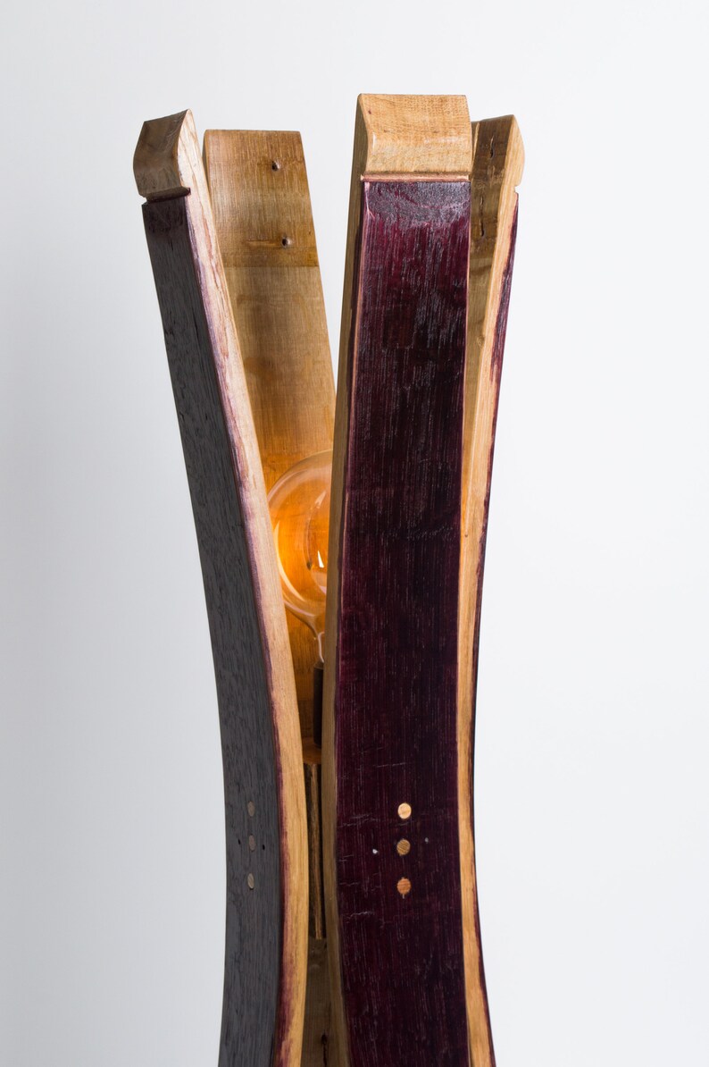 Wine Barrel Stave Lamp | Etsy