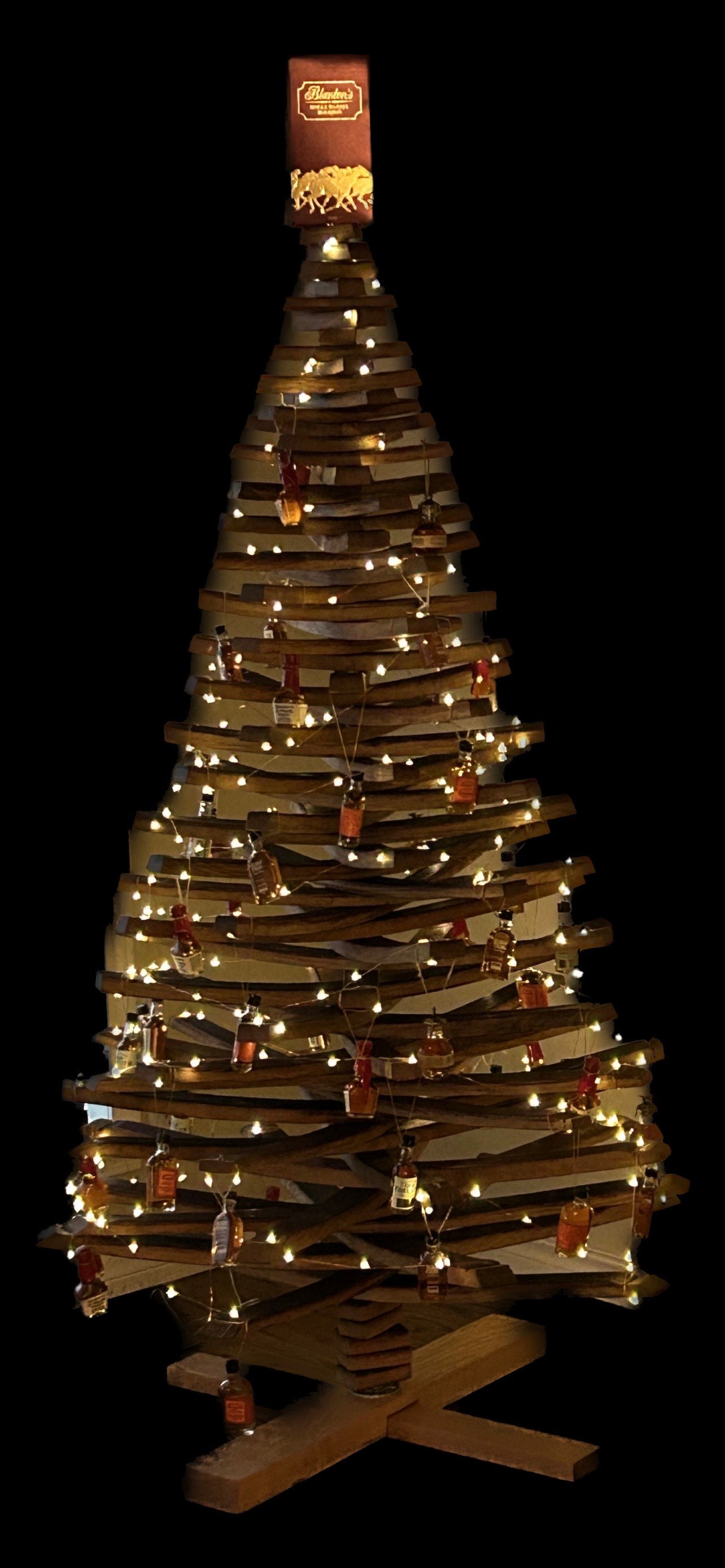 Wine Barrel Christmas Tree - 6 Feet Tall - Etsy