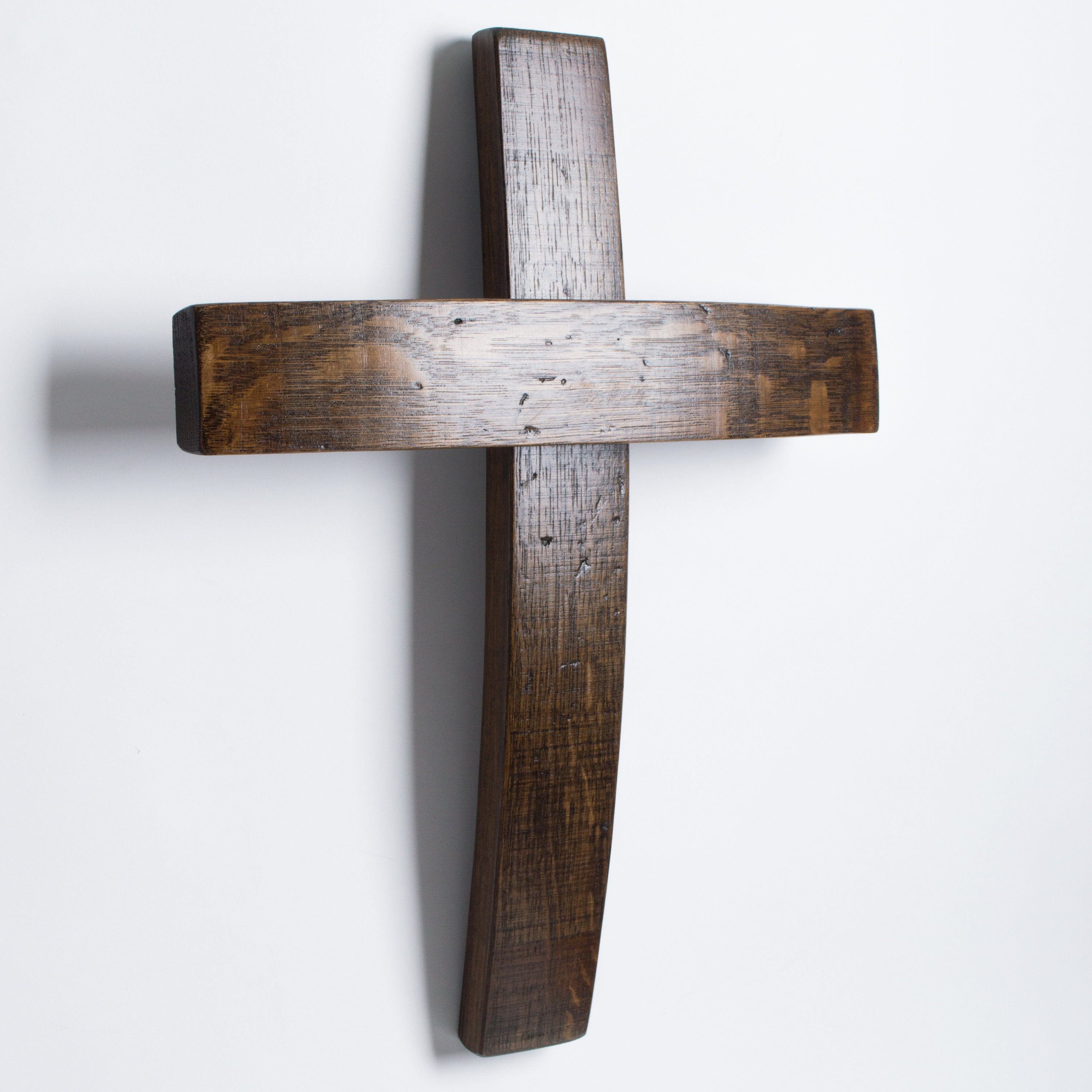 Medium Wine Barrel Cross, Choice of Finish - Etsy