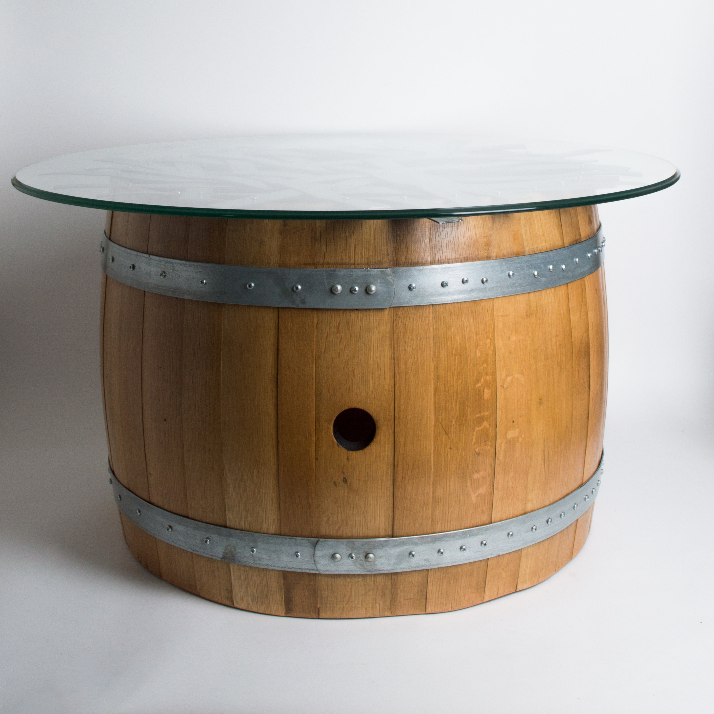 Barrel and Band Coffee Table | Etsy