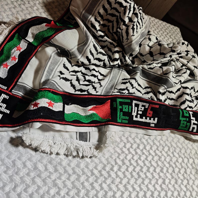Original Kufiya Made in Palestine - Original Handmade Keffiyeh ...