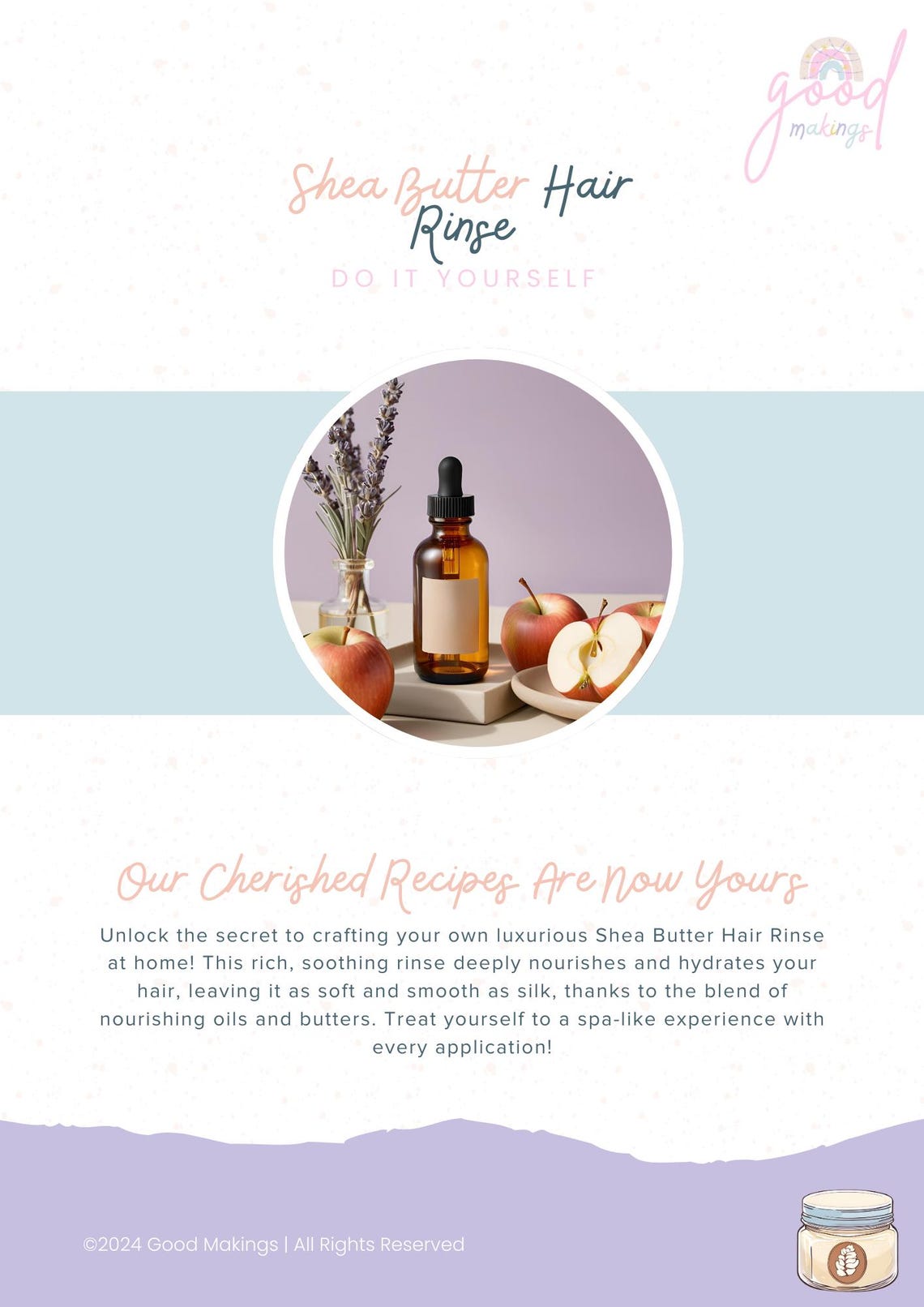 DIY Shea Butter Recipe - Make Your Own Shea Butter Hair Rinse: Easy DIY ...