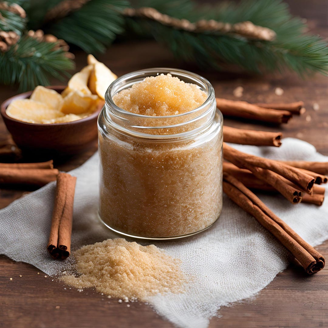 DIY Sugar Scrub Recipe: Gingerbread Glow Body Scrub With PDF Guide ...