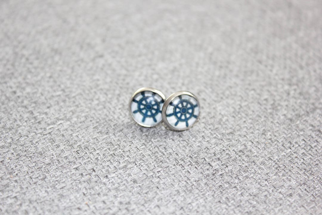 Pendientes, perno, chip, rueda de barco, náutico, náutico, marino ...