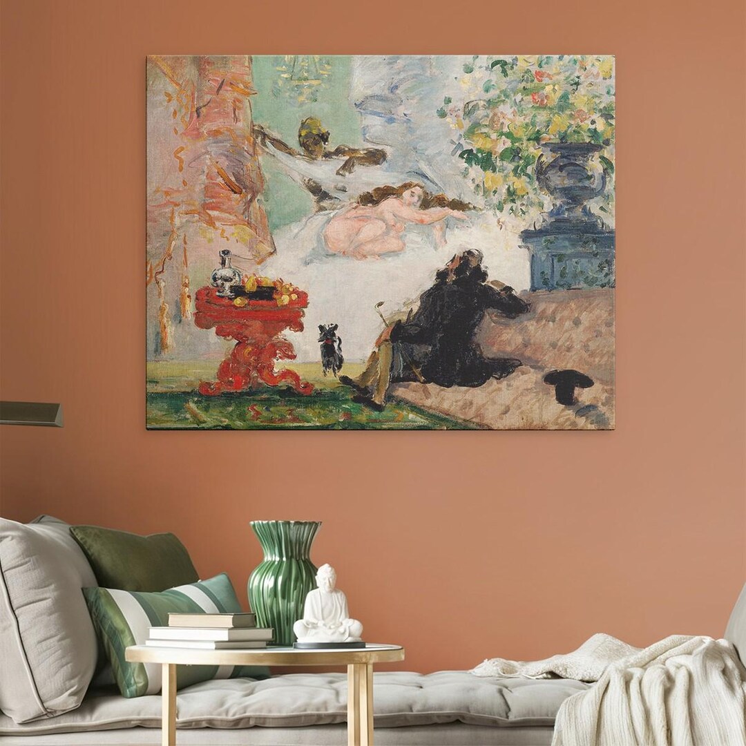 Paul Cezanne A Modern Olympia Canvas, Art Poster, Reproduction Wall Art ...