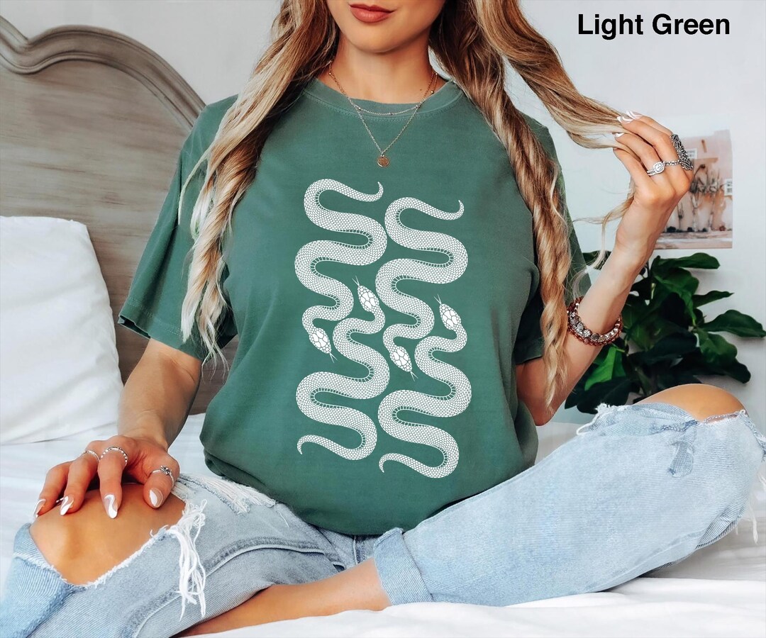 Comfort Colors® Snake T-shirt , Reptile Shirts, Pet Lover Gift, Animal ...