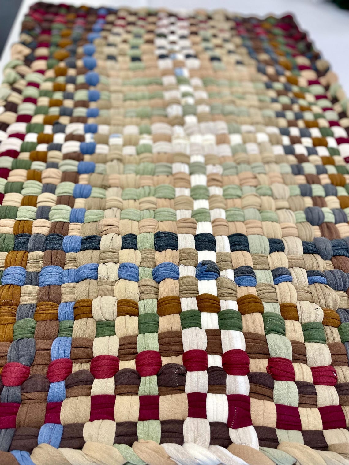 Potholder Rug - Etsy