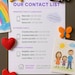Family Contact List - Etsy