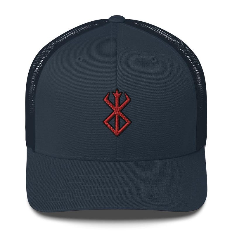 Berserk Brand of Sacrifice Mesh Hat Embroidered Six-panel Cap - Etsy