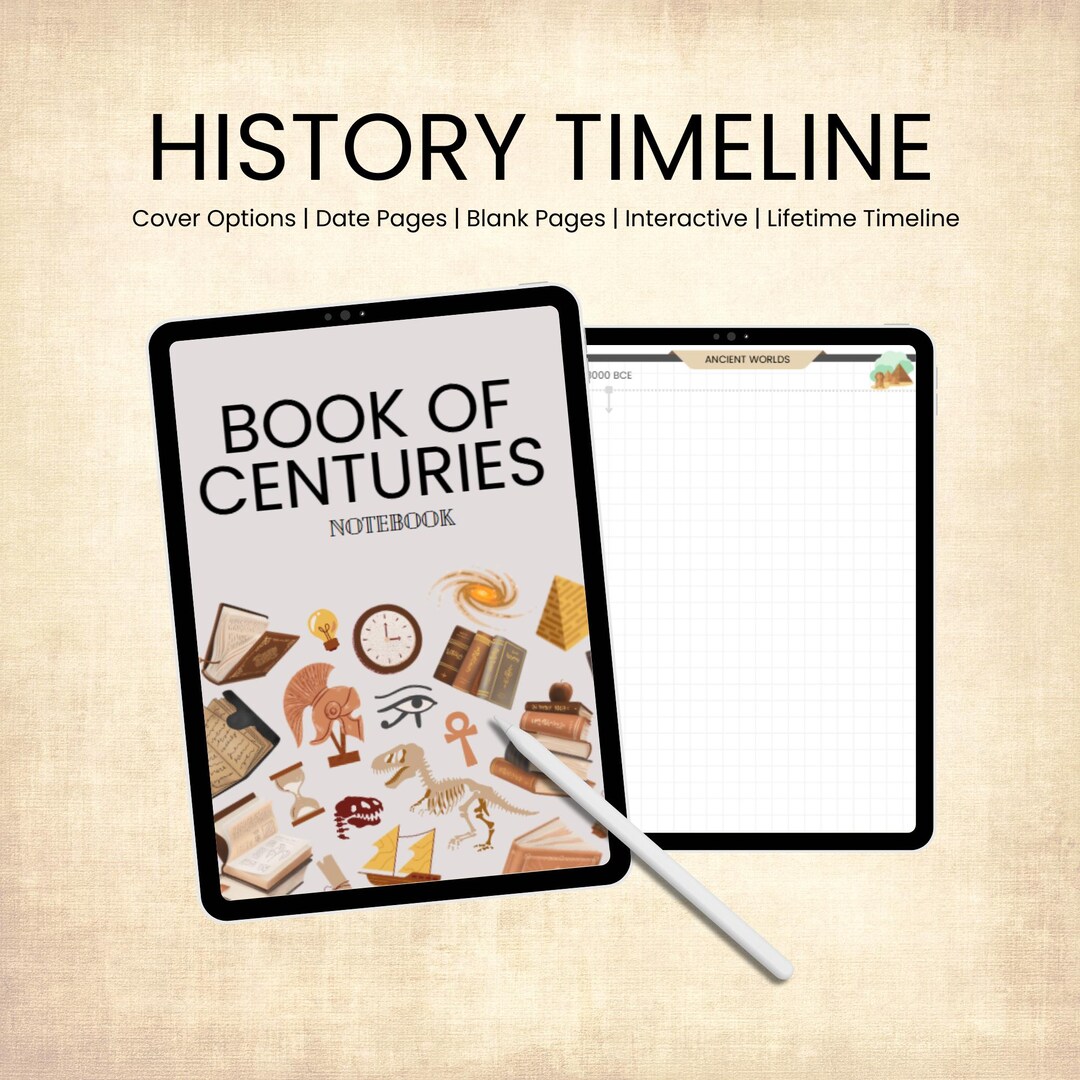 Book of Centuries Charlotte Mason | Digital/printable PDF | 360+ Page ...