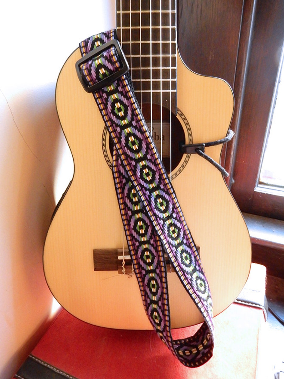 Ukulele Strap- Medium Width, Adjustable Neck Style Sling, Vintage NOS ...