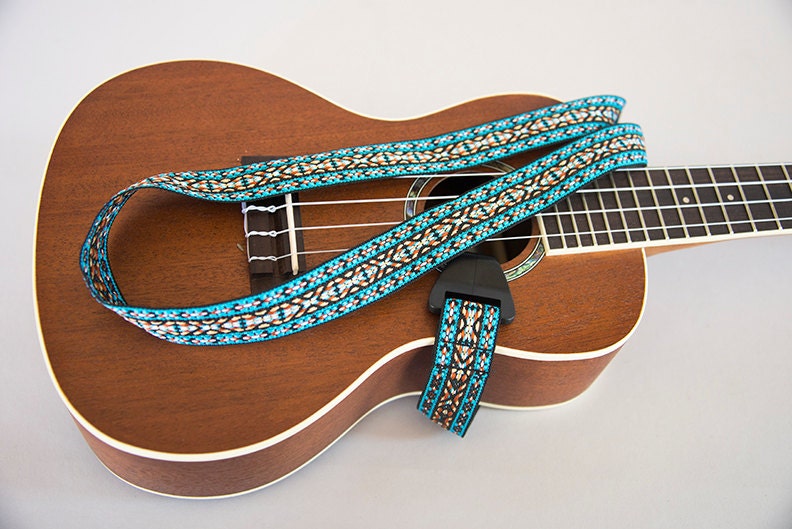 Ukulele Strap Adjustable neck style sling Vintage Style | Etsy