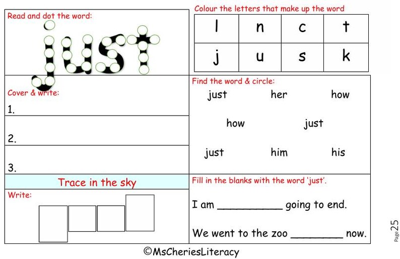 First Grade Dolch Sight Words Reading and Spelling Activity Book - Etsy