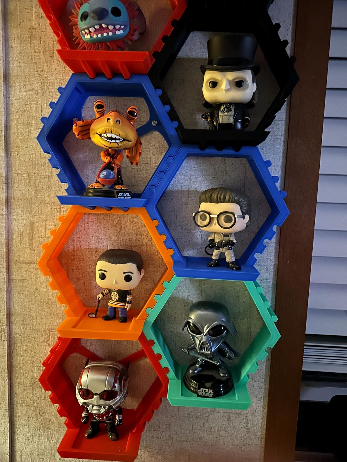 6 Inch Hexagon Y Model “funko Pops” Display Shelf - Etsy